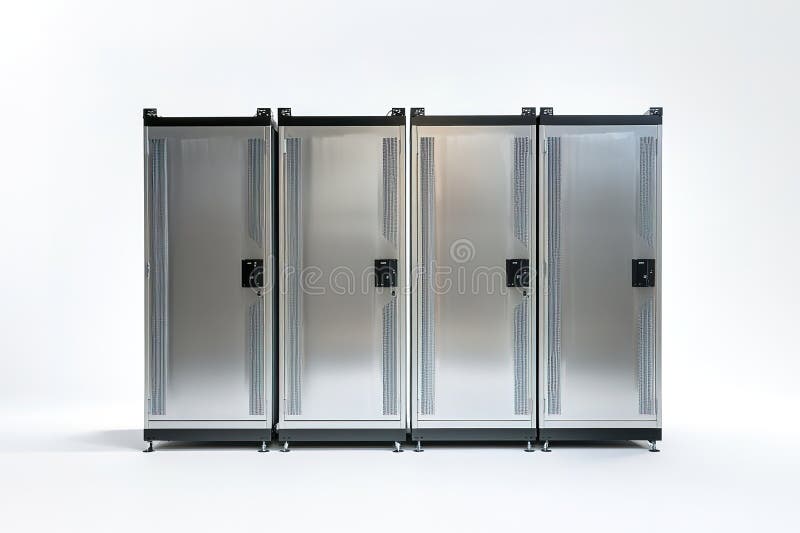 Powerful Server Racks Data Center Infrastructure High Performance Computing Network