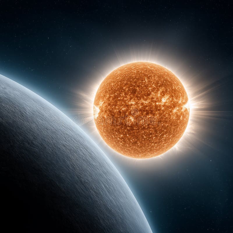 Powerful Solar Flare Illuminates the Surface of the Sun with Planet ...