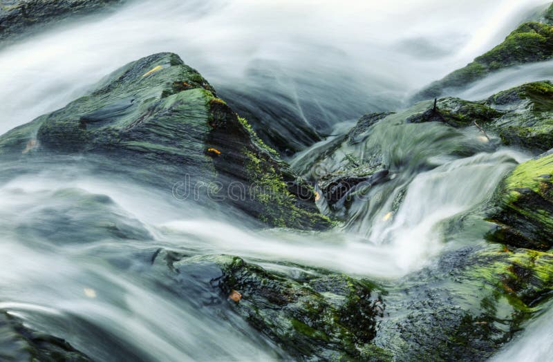 A Powerful Stream of Water among the Stones Stock Photo - Image of ...