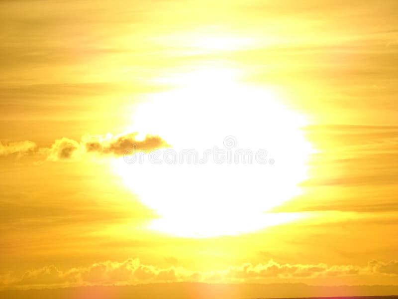 Powerful sunset stock image. Image of powerful, beautiful - 117060593