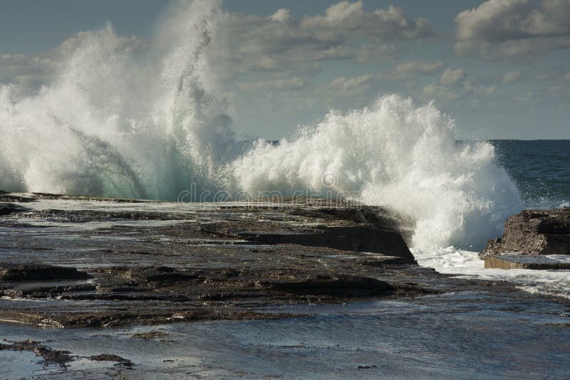Powerful Surf stock image. Image of danger, sydney, clean - 35377227