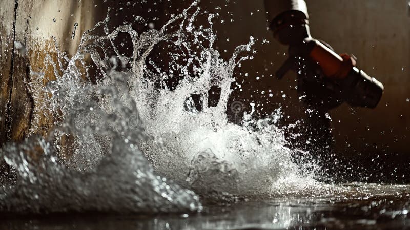 A Dramatic Water Burst in an Abandoned Room Was Captured in Slow Motion ...