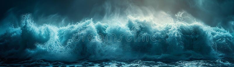The Powerful Surge of a Waterfall Stock Image - Image of beat, sylvan ...