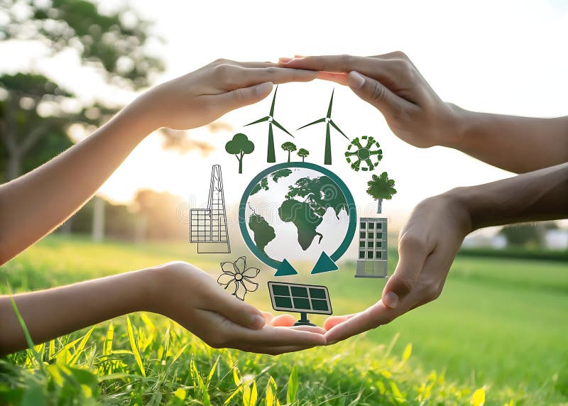 Sustainable Development Hands Stock Illustrations – 5,739 Sustainable ...