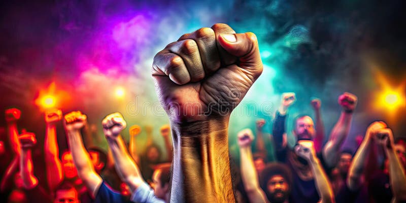 A Powerful Symbol of Unity and Resistance AIGenerated Image Captures ...