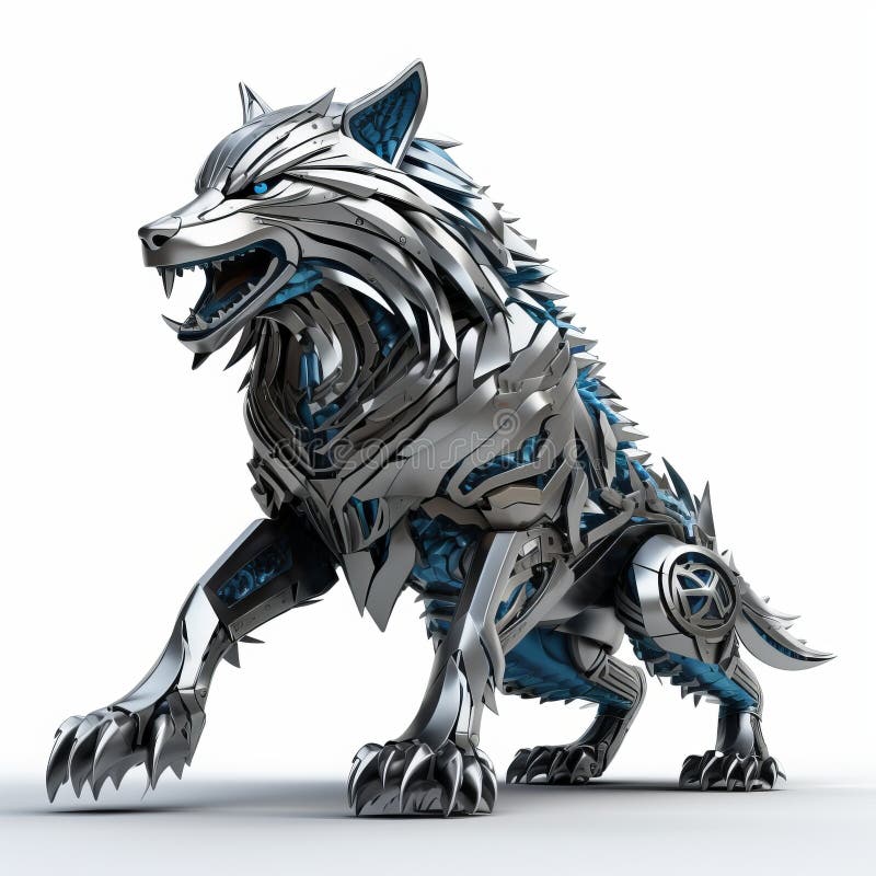 Mechanical Wolf Stock Illustrations – 283 Mechanical Wolf Stock ...