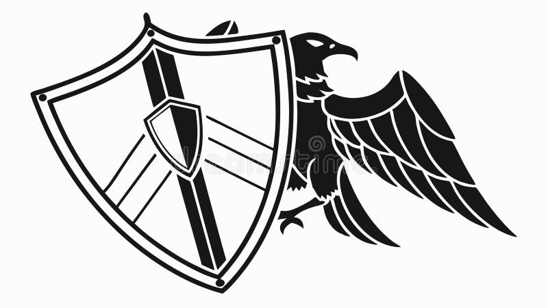 Heraldic Design, Vector Vintage Emblem. Stock Vector - Illustration of ...