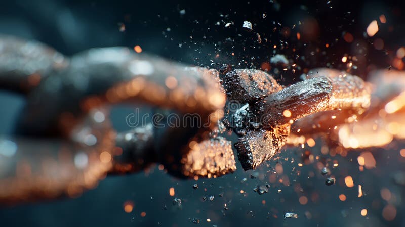 Chains Breaking in an Explosive Moment of Liberation and Transformation ...