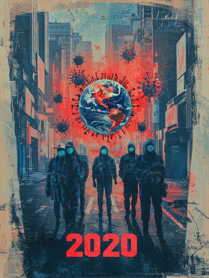 Striking Artwork Representing Global Struggle Against Pandemic ...