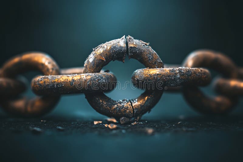 Broken Chains Symbolize Freedom and Liberation in a Timeless Struggle ...