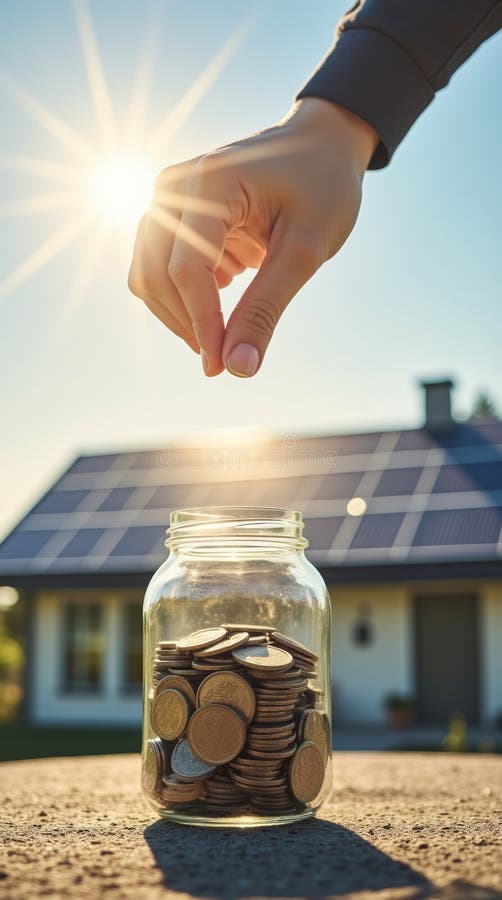 Powerful Visual Metaphor for Investment in Sustainable Energy Stock ...