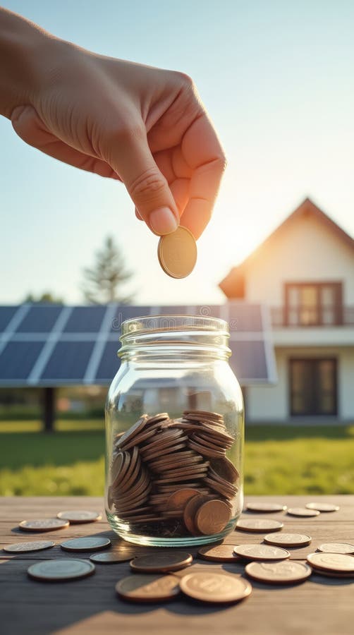 Powerful Visual Metaphor for Investment in Sustainable Energy Stock ...