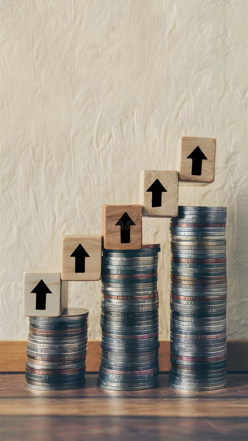 A Powerful Visual Representation of Progress and Growth with Ascending ...