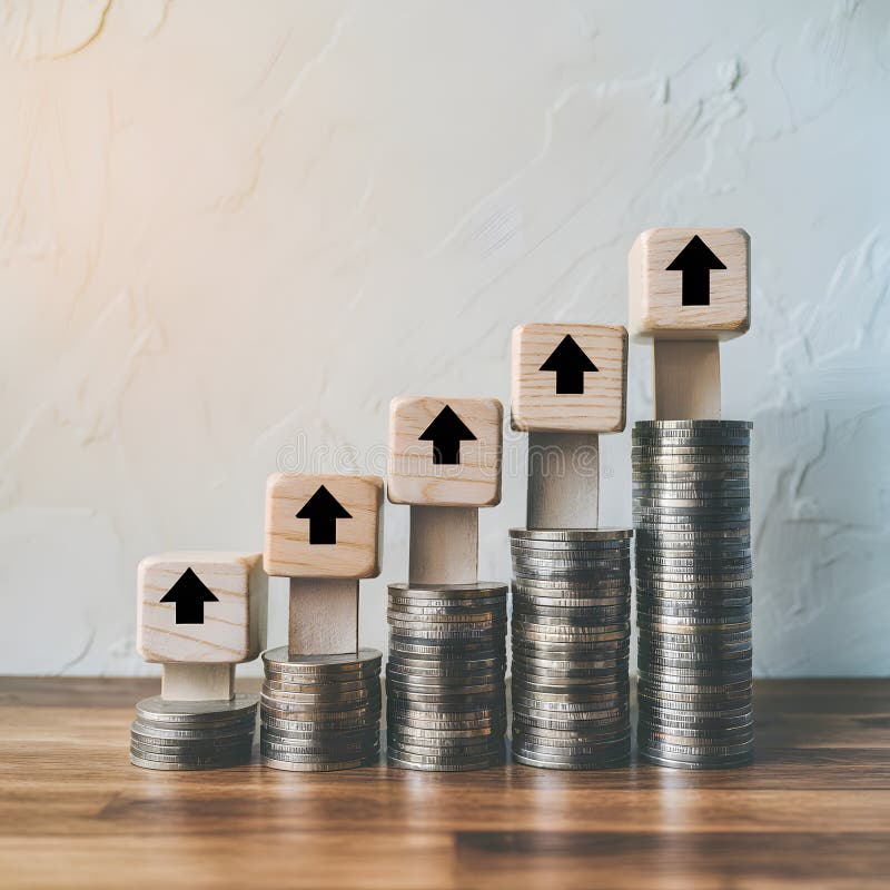 A Powerful Visual Representation of Progress and Growth with Ascending ...