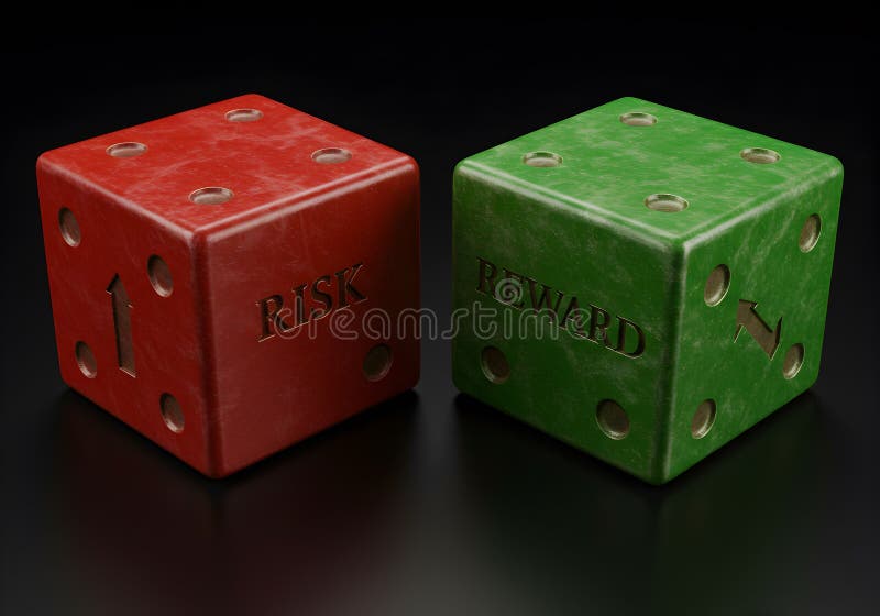 Risk Vs Reward Balance on the Scale. Balance on Scale. Business Concept ...