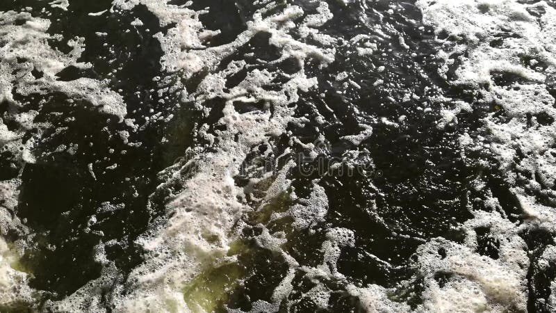 Powerful Water Flow at Hydroelectric Dam Stock Footage - Video of ...