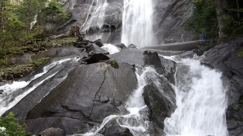 Powerful Waterfall with Sound Stock Video - Video of nature, sound ...