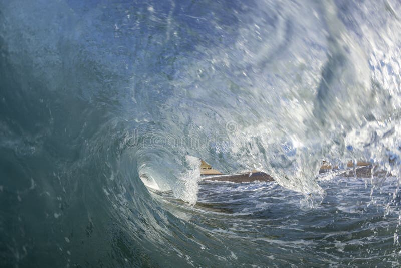 Dangerous Shore- Break, NZ stock image. Image of winter - 385993185