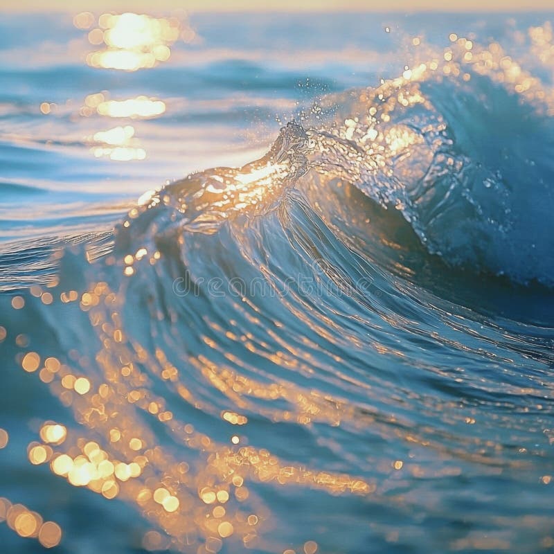 Powerful Wave Crashing in the Ocean Capturing the Energy and Motion of ...