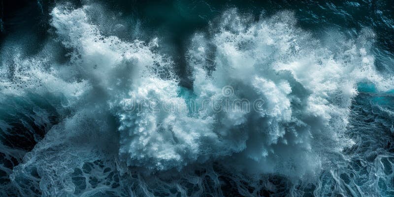 Powerful Waves Crash Over the Vast Expanse of the Arctic Ocean ...