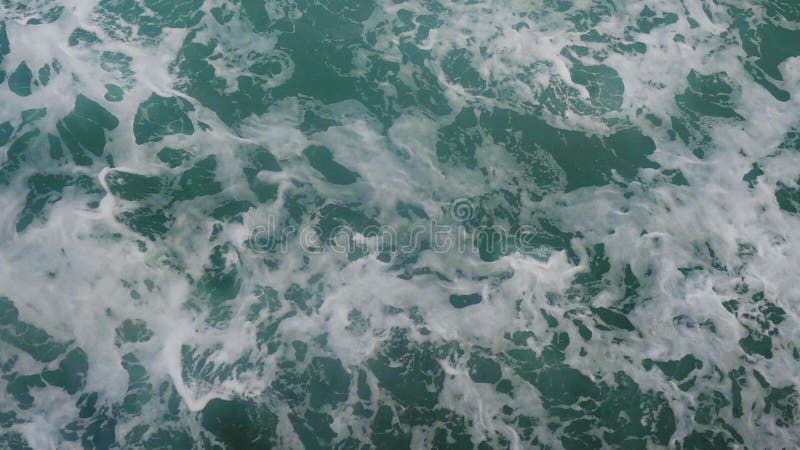 Powerful Waves Pulled Out from Fast Moving Boat, a Huge Stream of Deep ...