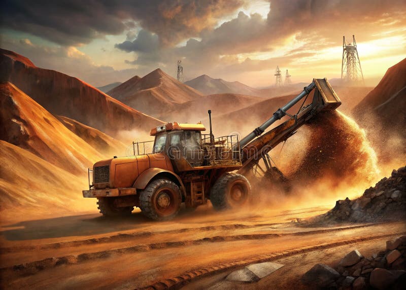 Powerful Wheel Loader Efficiently Moves Iron Ore Concentrate in ...