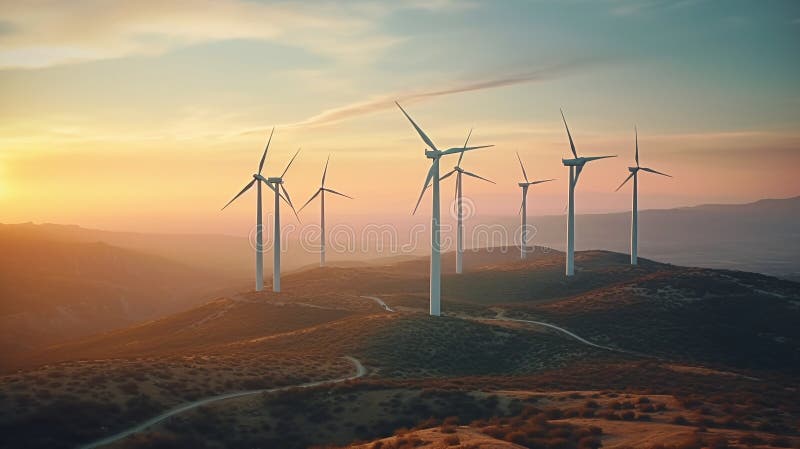 Powering the Future with Renewable Energy Wind Turbines, Electric Wind ...