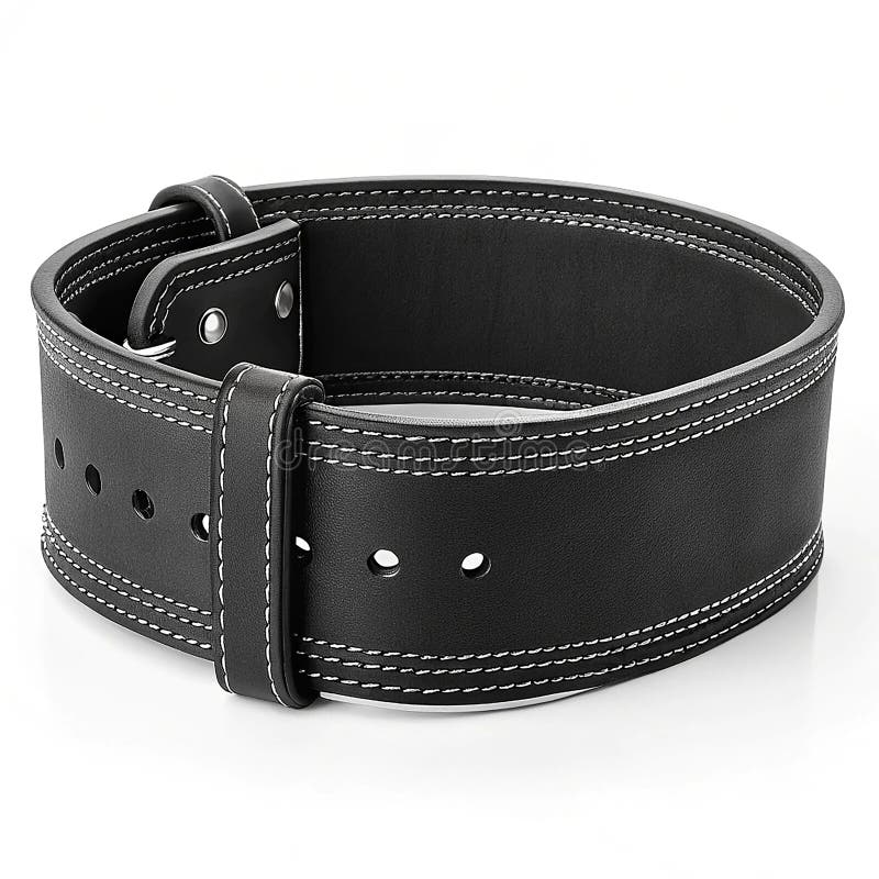 Powerlifting Belt for Heavy Lift Support Stock Illustration ...