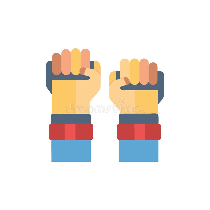 Powerlifting Wrist Wraps Icon Stock Photo - Illustration of ...