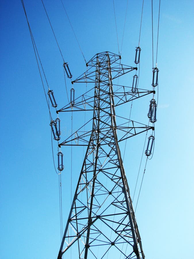 Powerline stock image. Image of electron, energie, nature - 24410551