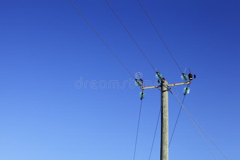 Powerline stock photo. Image of current, cable, parallel - 32941958