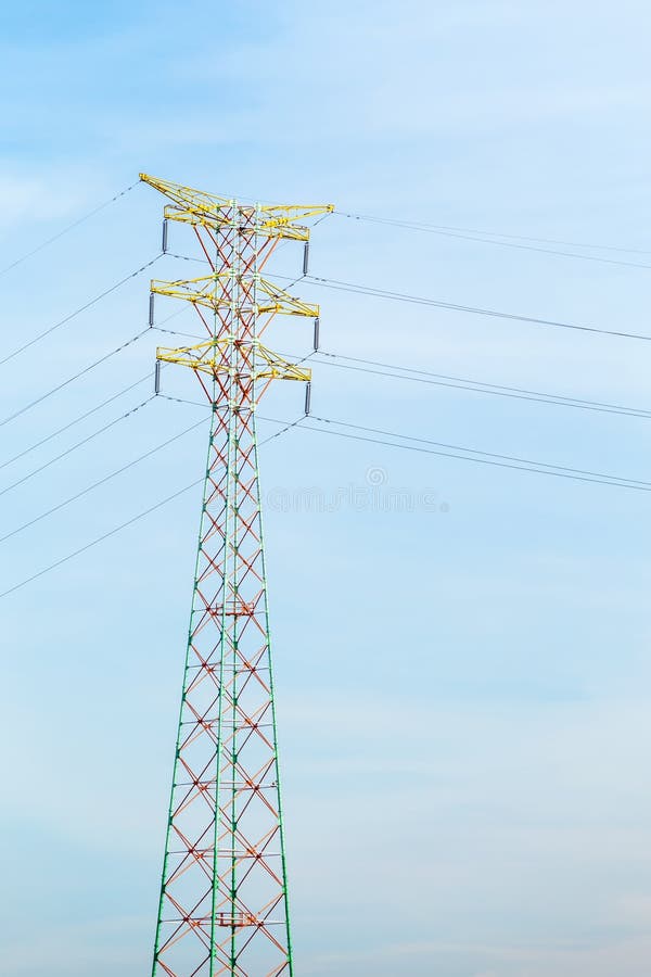 Powerline stock photo. Image of powerline, metal, charge - 38419978