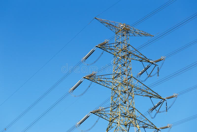 Powerline stock photo. Image of electrical, lines, network - 32761034