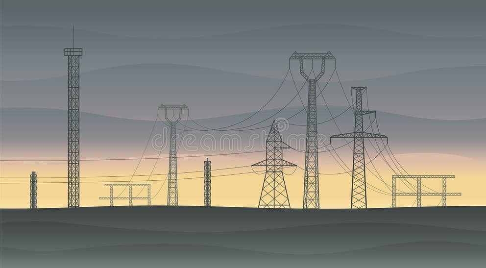 Sunset Engineering Stock Illustrations – 23,372 Sunset Engineering ...