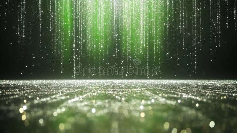 A PowerPoint Background with an Abstract Design, Featuring a Black ...