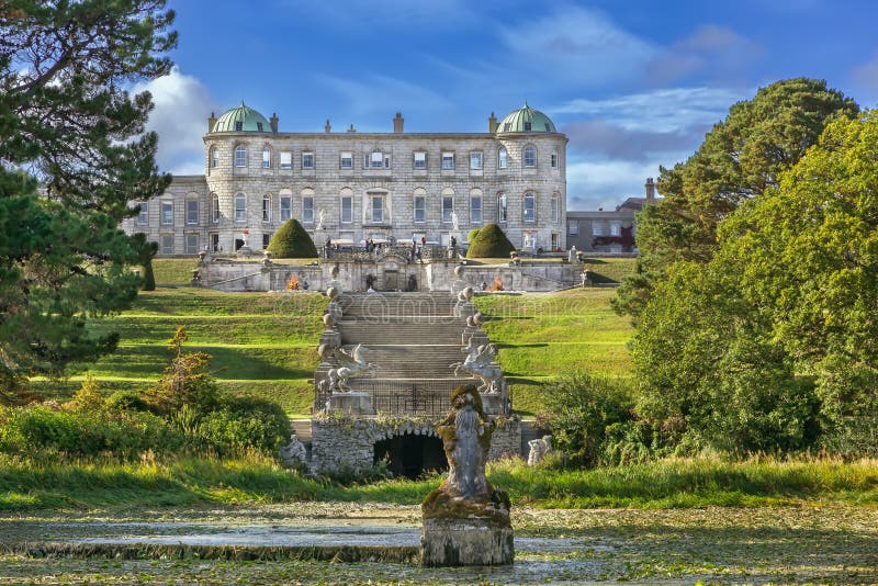 Powerscourt Estate, Ireland Editorial Stock Image - Image of landscape ...