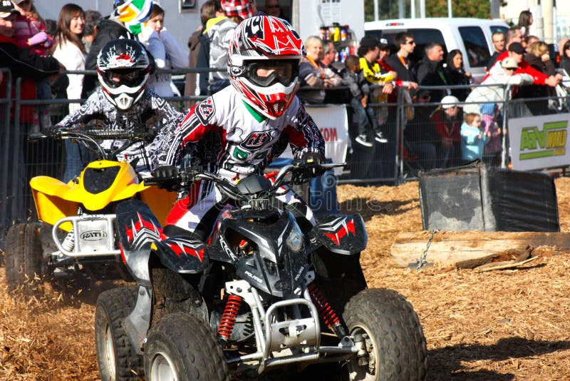 Powersports Mini Event 1 editorial stock image. Image of sideshow ...