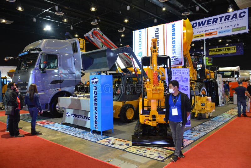 Powertrac Booth Display at Philconstruct in Pasay, Philippines ...