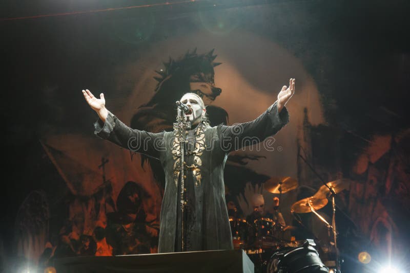 Powerwolf at Masters of Rock 2015 Editorial Photography - Image of ...