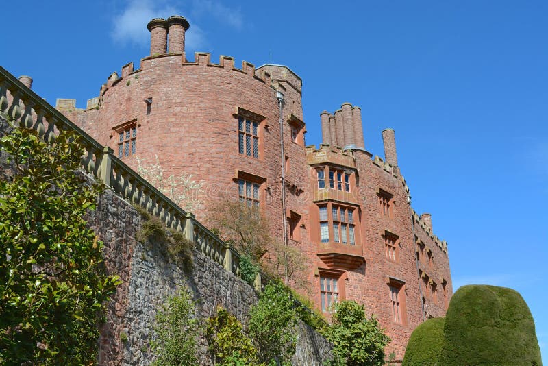 Powis Castle In Wales In Autumn Stock Image - Image of colorful ...