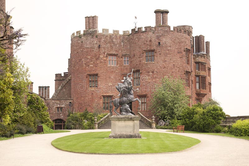 Powis Castle stock image. Image of historical, landmark - 52642939