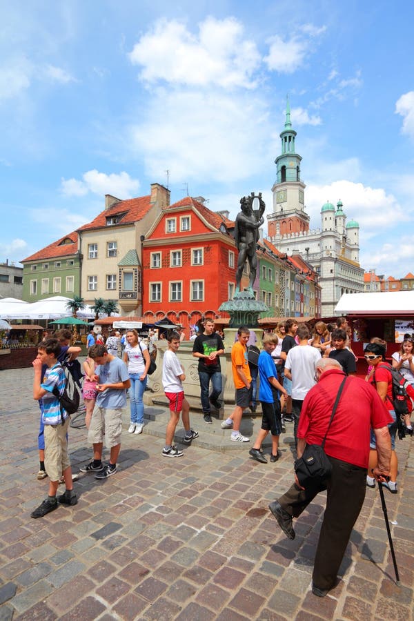 Poznan Opera House stock photo. Image of pegasus, historical - 6031164