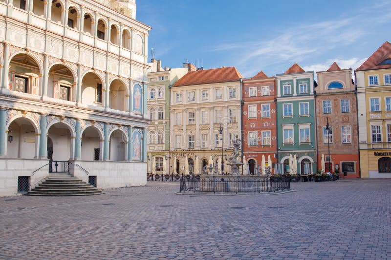 Poznan City Hall and Old Market Square Editorial Photo - Image of town ...