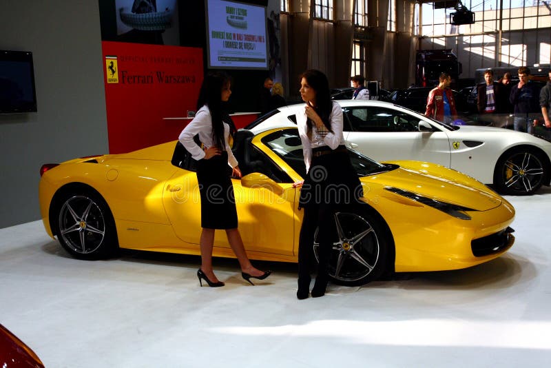Poznan Motor Show 2012 Ferrari Stand Editorial Photo - Image of meeting ...