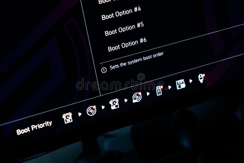 Poznan, Poland - July 20, 2025: Computer Screen Displaying BIOS Boot ...