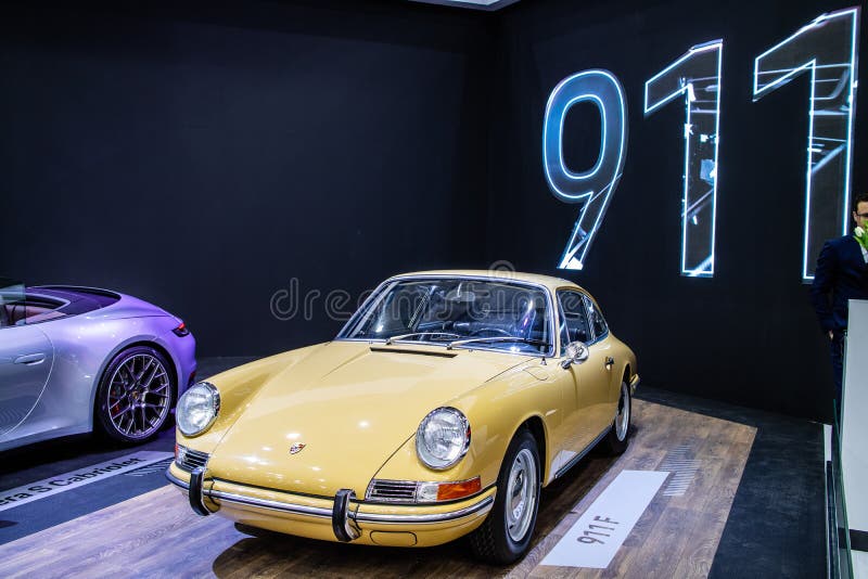 Porsche 911 F 1968 Glossy and Shiny Old Classic Retro Car Editorial ... Porsche 911 F 1968 Glossy and Shiny Old Classic Retro Car Editorial ...