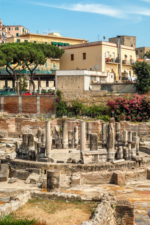 Pozzuoli Ruins in Town stock photo. Image of ancient - 31074458