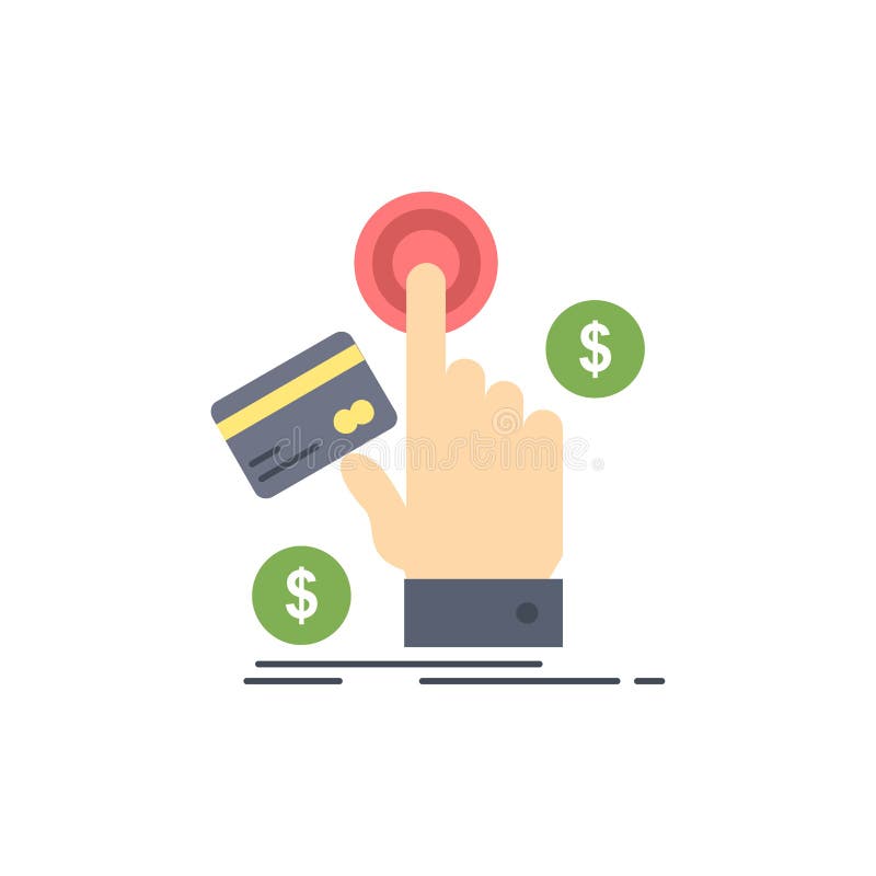 Ppc, Click, Pay, Payment, Web Business Flow Chart Design with 3 Steps ...