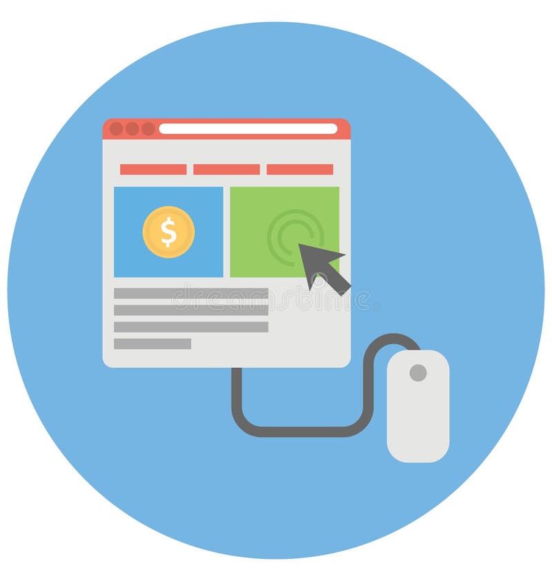 Ppc Isolated Vector Icon that Can Be Easily Modified or Edit Stock ...