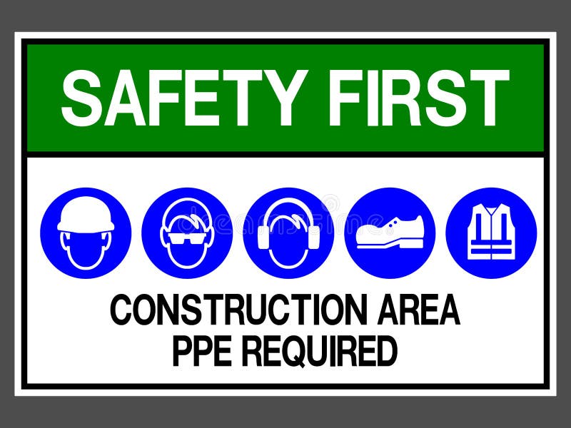 Ppe Construction Stock Illustrations – 2,886 Ppe Construction Stock ...
